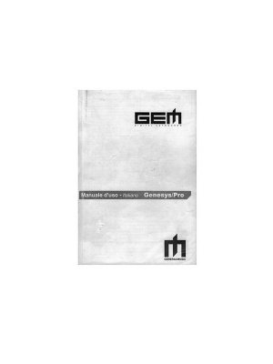 Gem Genesys/Pro Manuale Di Istruzioni In Italiano 271382