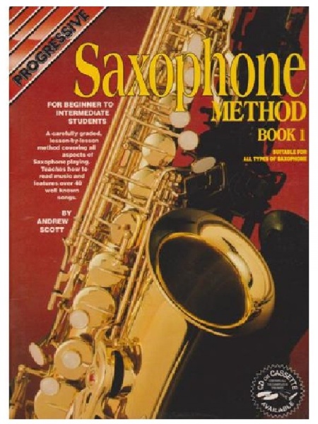 Progressive saxphone Method Book 1 - Carisch