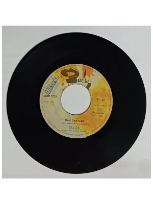 Vinile 45 Giri - Dalida, Dan dan dan / Amare per vivere (Copertina Assente)